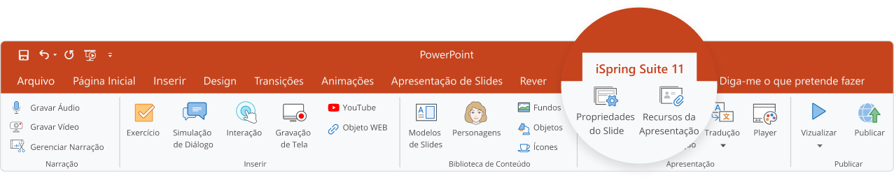Converta PowerPoint em SCORM em poucos cliques